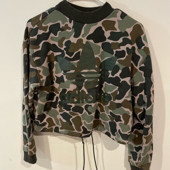 adidas | Tops | Adidas Crop Jacket | Poshmark